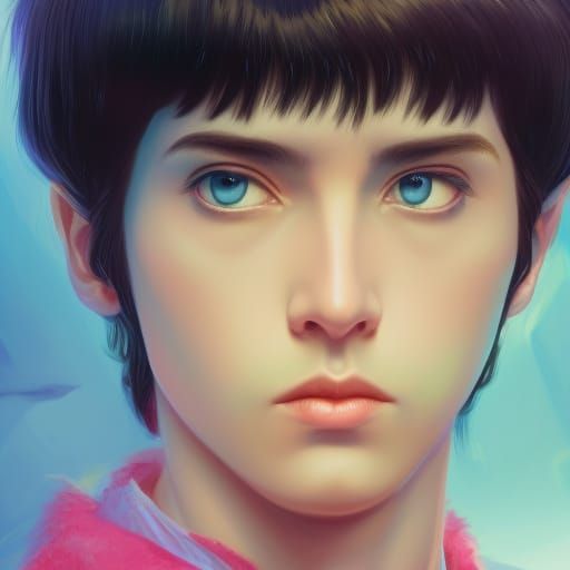 Cute young man - AI Generated Artwork - NightCafe Creator