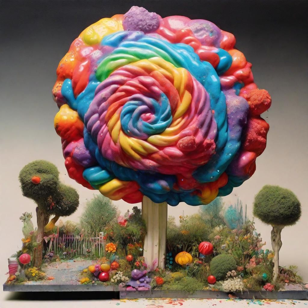 Sticky tree - AI Generated Artwork - NightCafe Creator