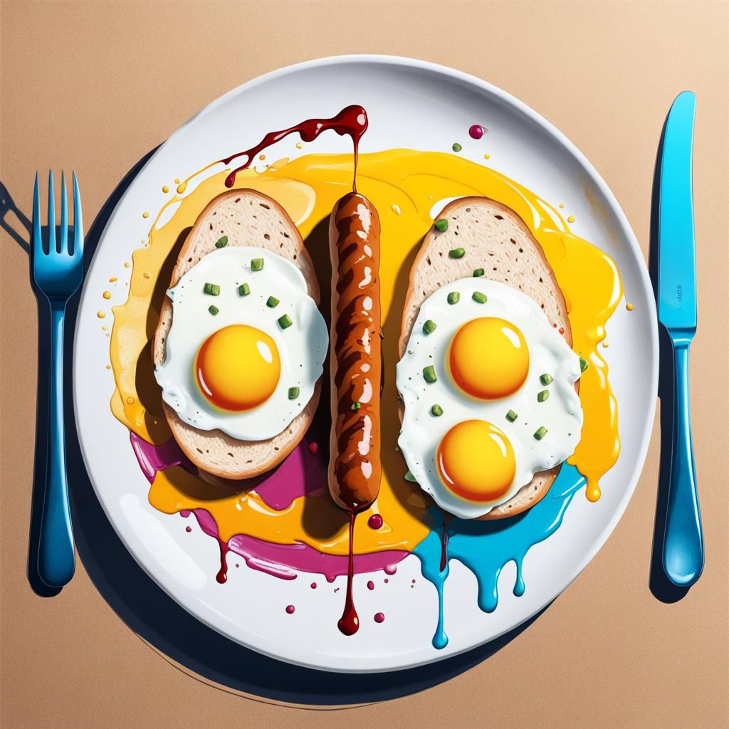 breakfast - AI Generated Artwork - NightCafe Creator
