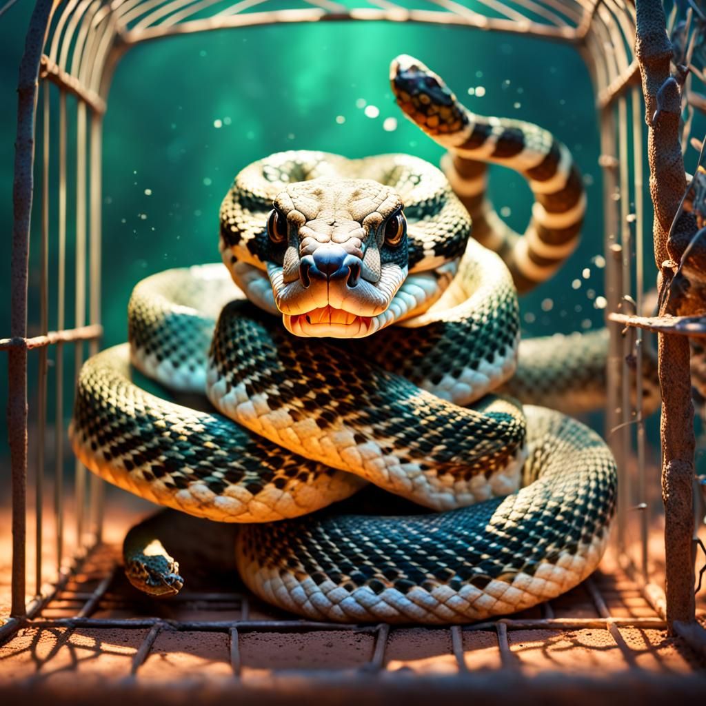 Rattle Your Cage - AI Generated Artwork - NightCafe Creator