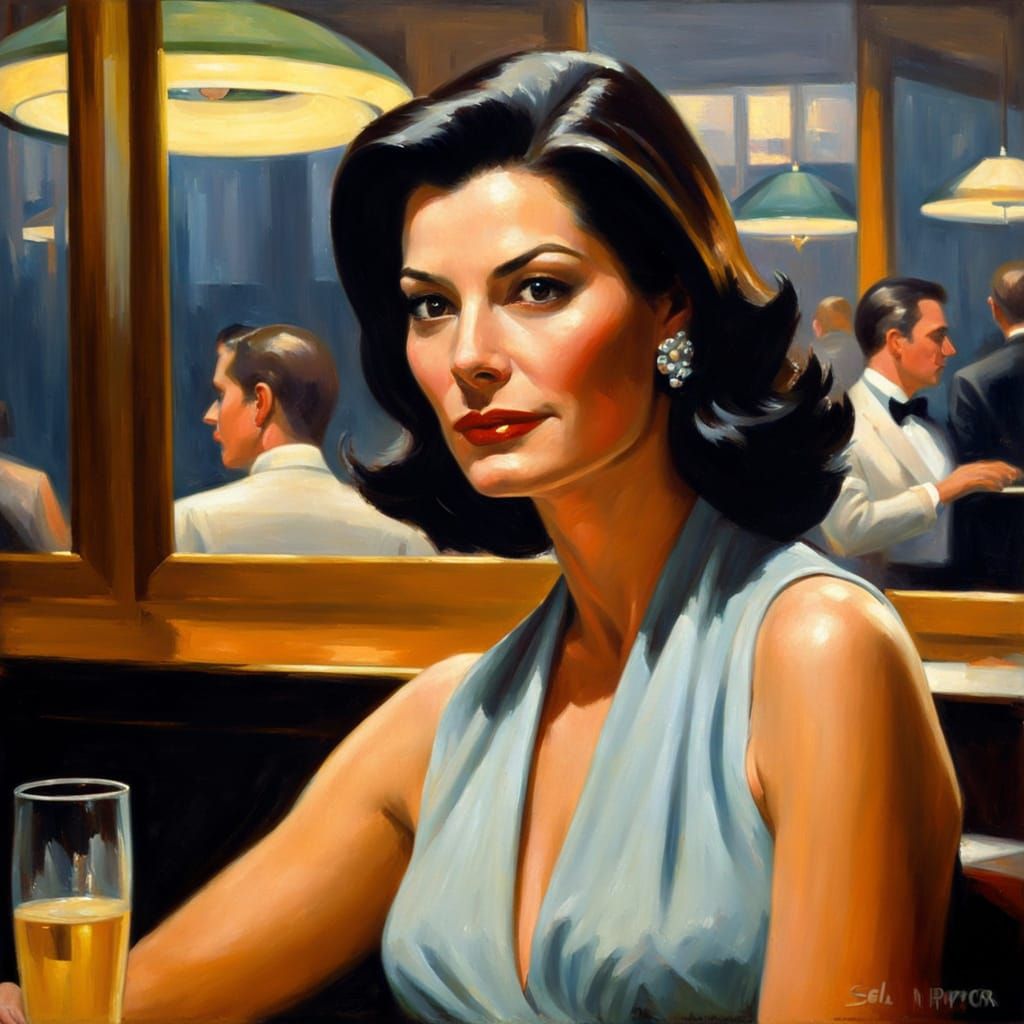 "After Hours" - Hollywood Glamour in an All-Night Diner