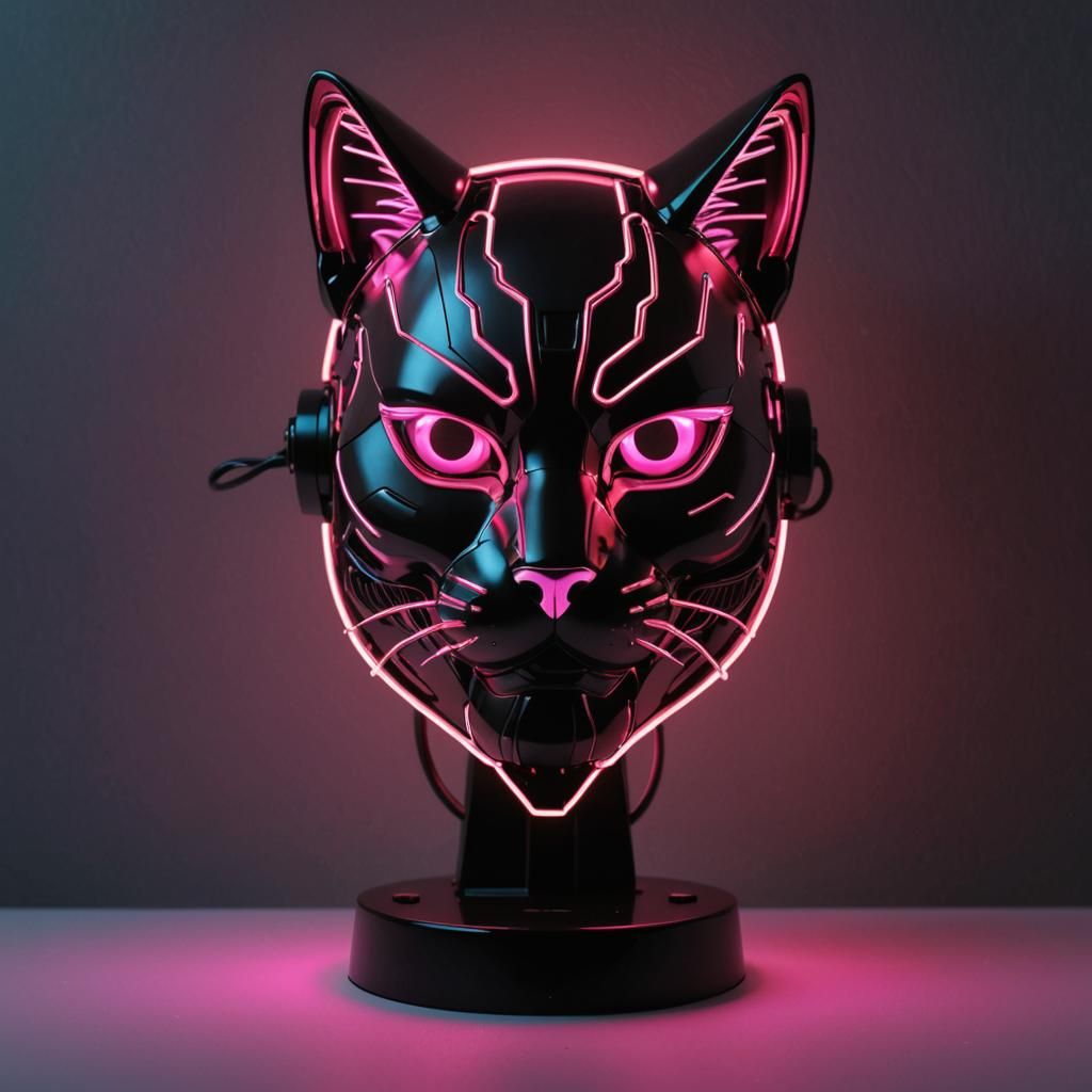 Futuristic Mask - AI Generated Artwork - NightCafe Creator