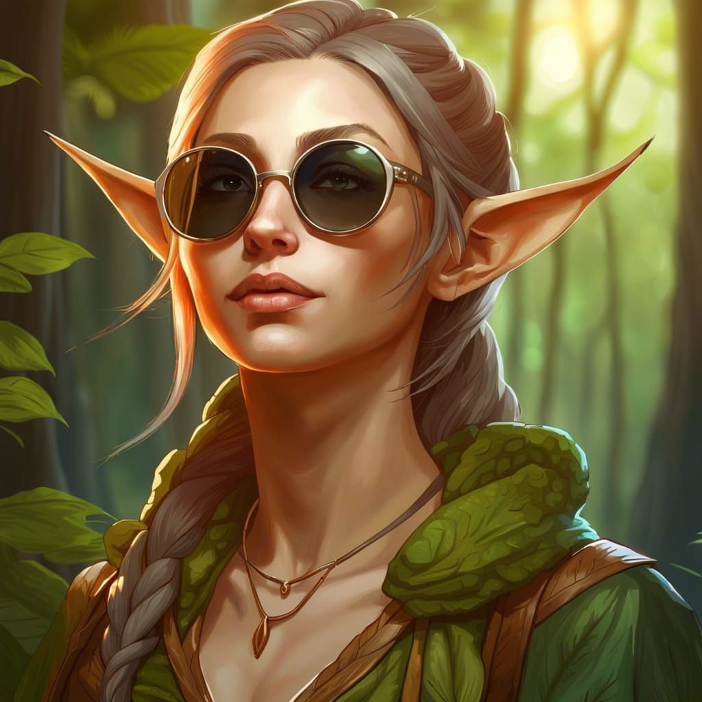 Cool elf - AI Generated Artwork - NightCafe Creator