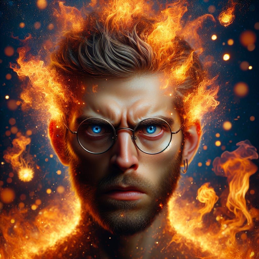 Nerd Rage - AI Generated Artwork - NightCafe Creator