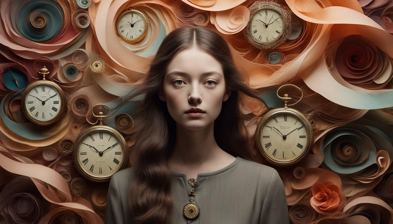 Surreal Portrait in Ethereal Light - AI Art