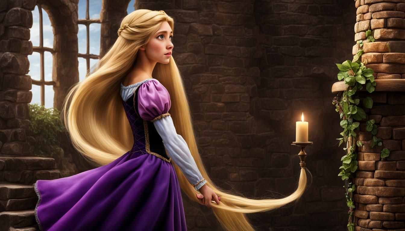 Rapunzel - AI Generated Artwork - NightCafe Creator