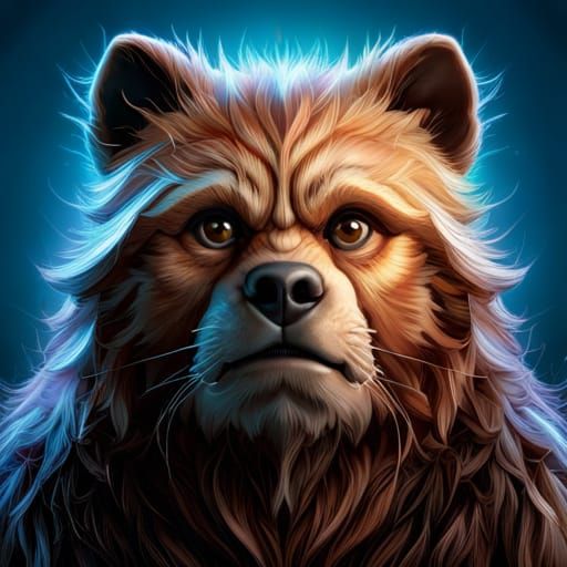 Fozzy Bear for Real - AI Generated Artwork - NightCafe Creator