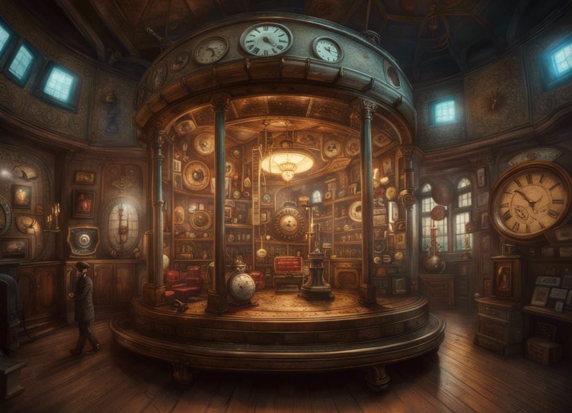 Time Machine - AI Generated Artwork - NightCafe Creator