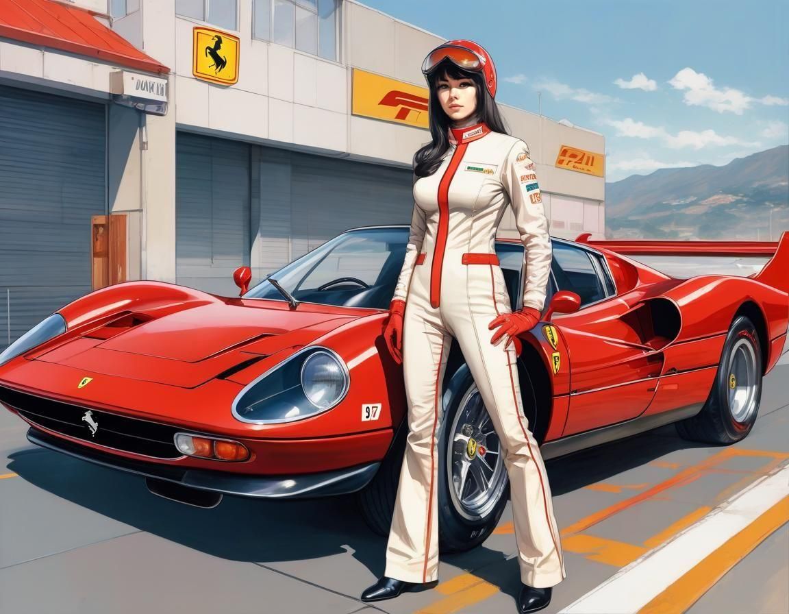 Ferrari 512S - AI Generated Artwork - NightCafe Creator