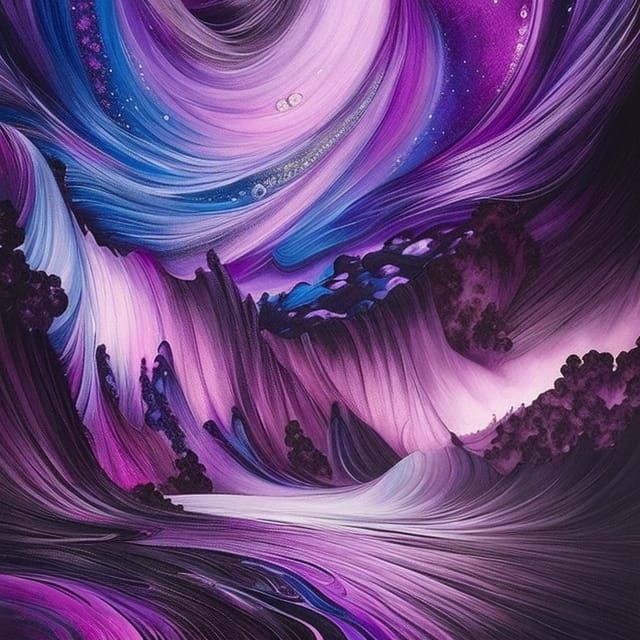 Purple - AI Generated Artwork - NightCafe Creator