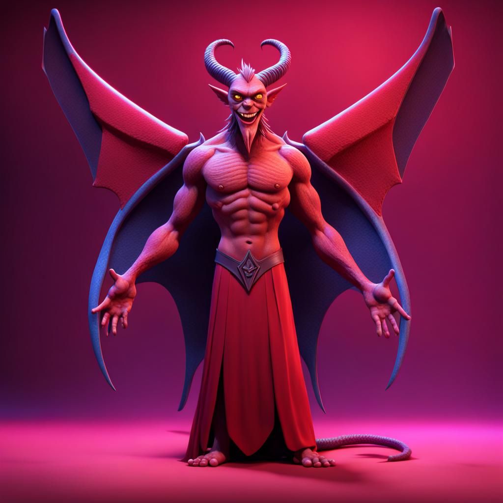 Lucifer demon - AI Generated Artwork - NightCafe Creator