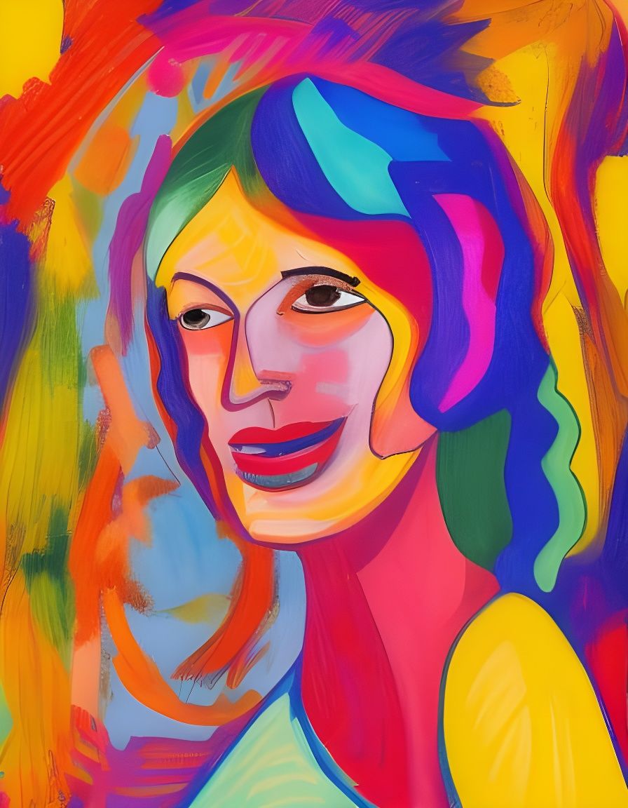 Extrovert — Portrait by ChatGPT - AI Generated Artwork - NightCafe Creator