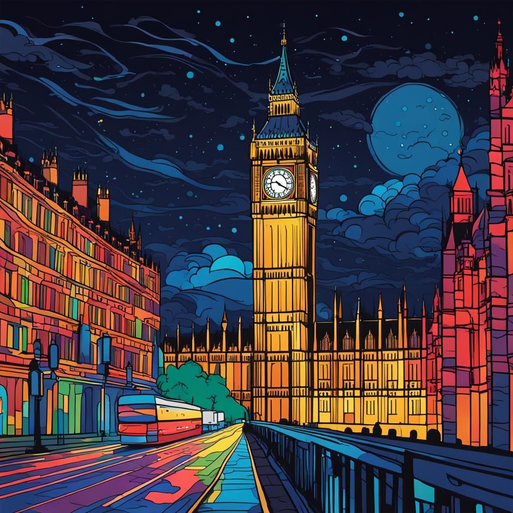 Big Ben - AI Generated Artwork - NightCafe Creator