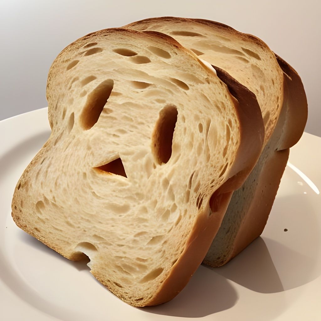 'Sad Bread' - AI Generated Artwork - NightCafe Creator