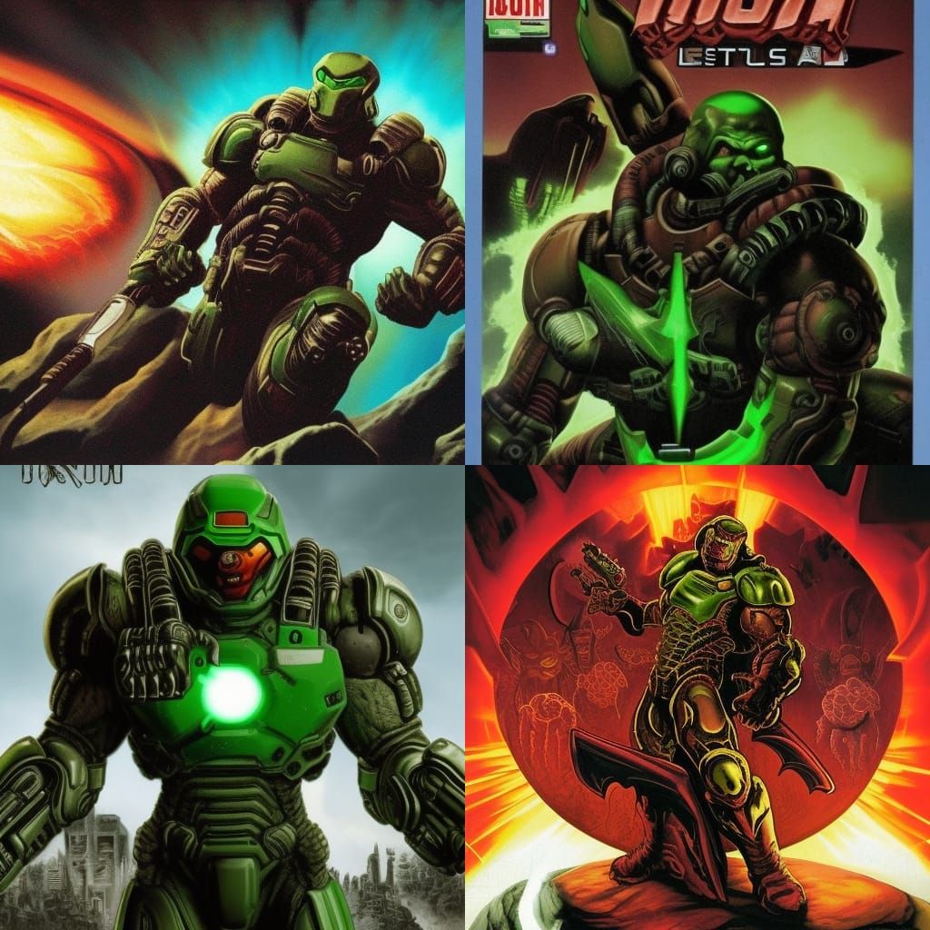 DOOM - AI Generated Artwork - NightCafe Creator