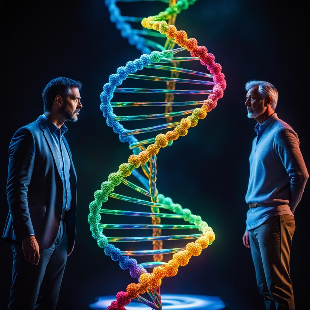 DNA - AI Generated Artwork - NightCafe Creator