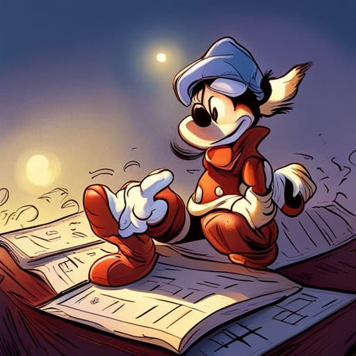 The Satanic Mickey Mouse: The Devil's Binding Contract! - AI Generated ...