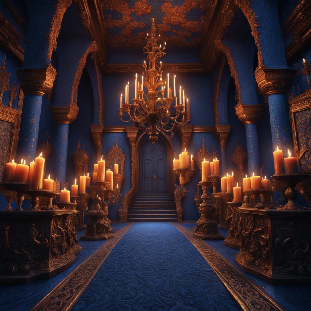 Inside the Castle - AI Generated Artwork - NightCafe Creator