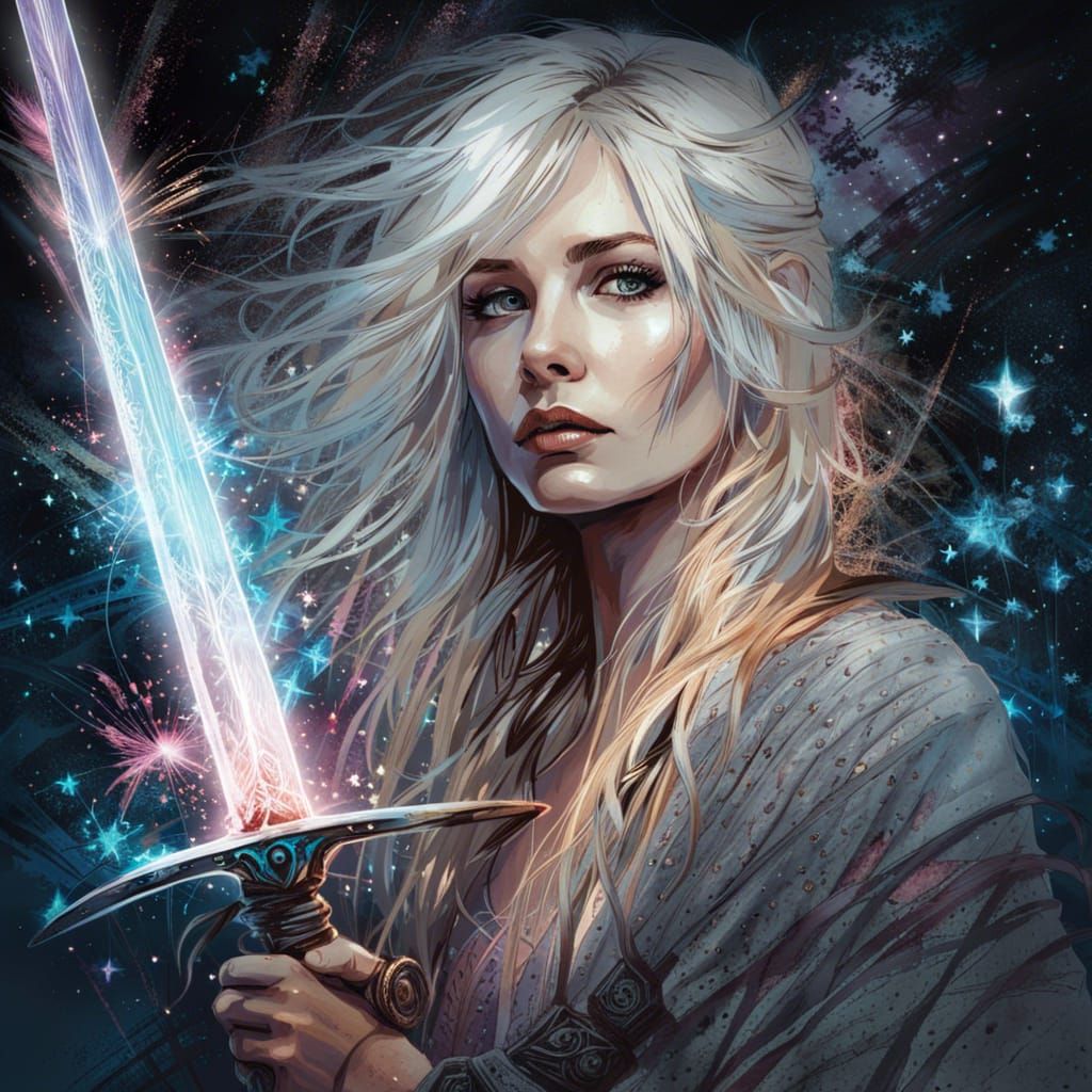 Star Sword - AI Generated Artwork - NightCafe Creator