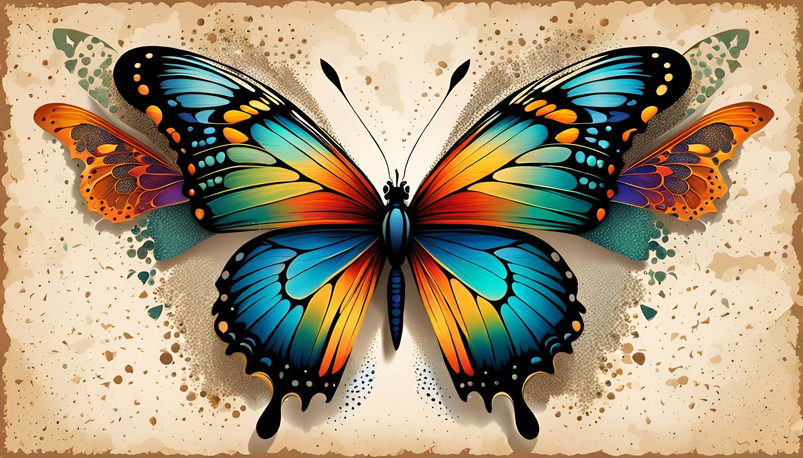 Butterfly Wallpaper - AI Generated Artwork - NightCafe Creator