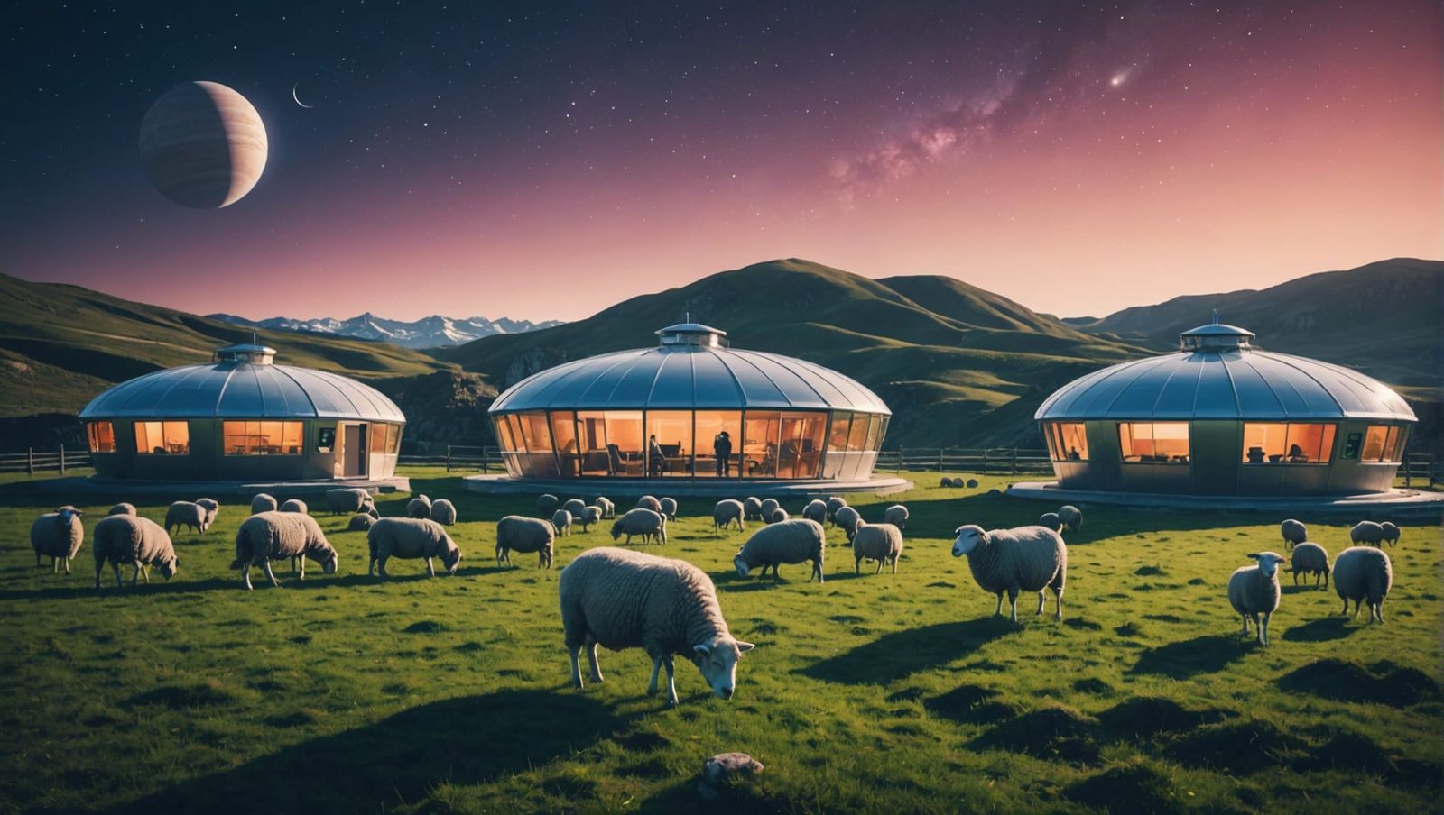 Space Sheep - AI Generated Artwork - NightCafe Creator