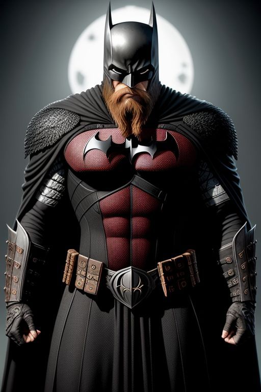 Viking Batman Concept - AI Generated Artwork - NightCafe Creator