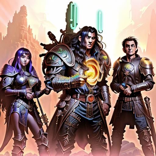 Githi raiding party. Dungeons & Dragons, Forgotten Realms, Limbo, Mind ...