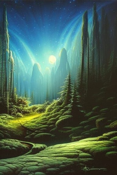 Hidden World - AI Generated Artwork - NightCafe Creator