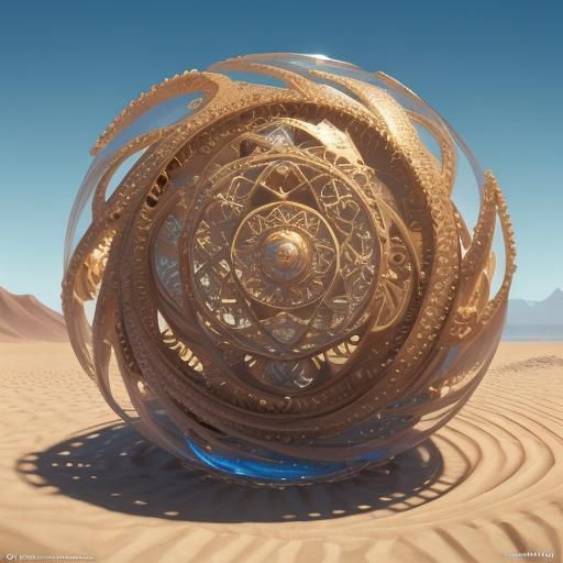 Sand abstraction 5 - AI Generated Artwork - NightCafe Creator