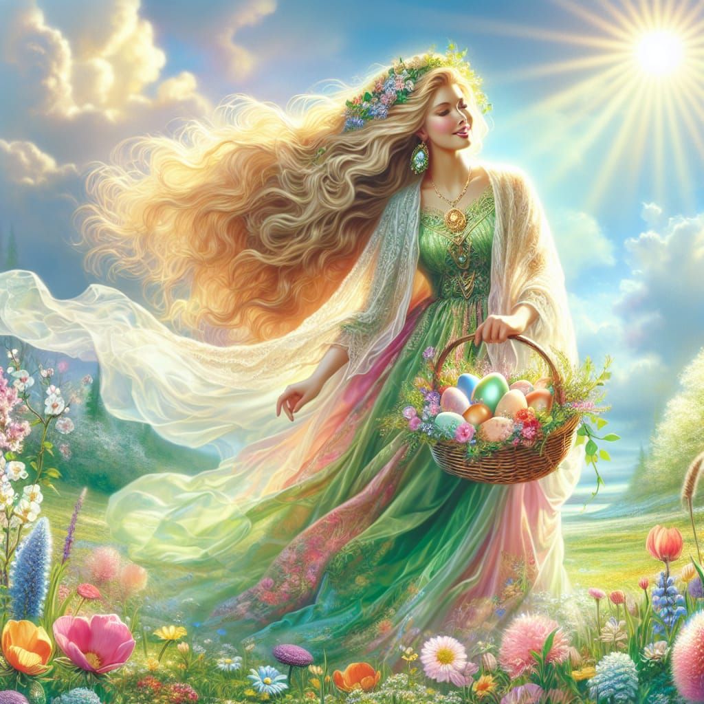 Ostara - AI Generated Artwork - NightCafe Creator