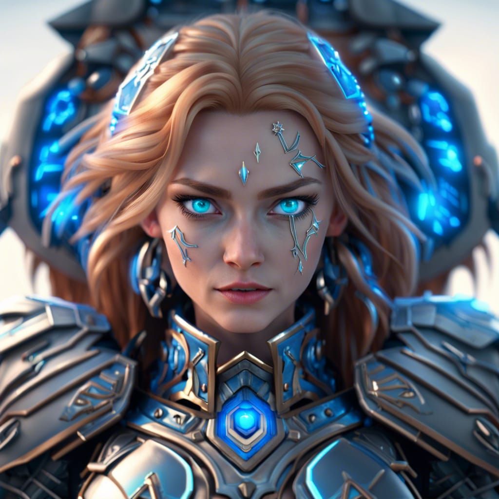Armored Princess - AI Generated Artwork - NightCafe Creator
