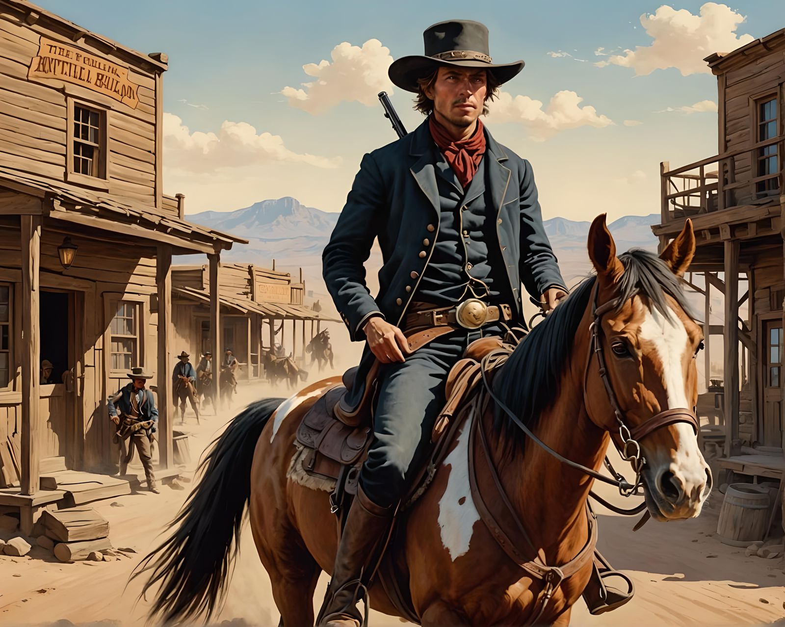 Billy The Kid - AI Generated Artwork - NightCafe Creator