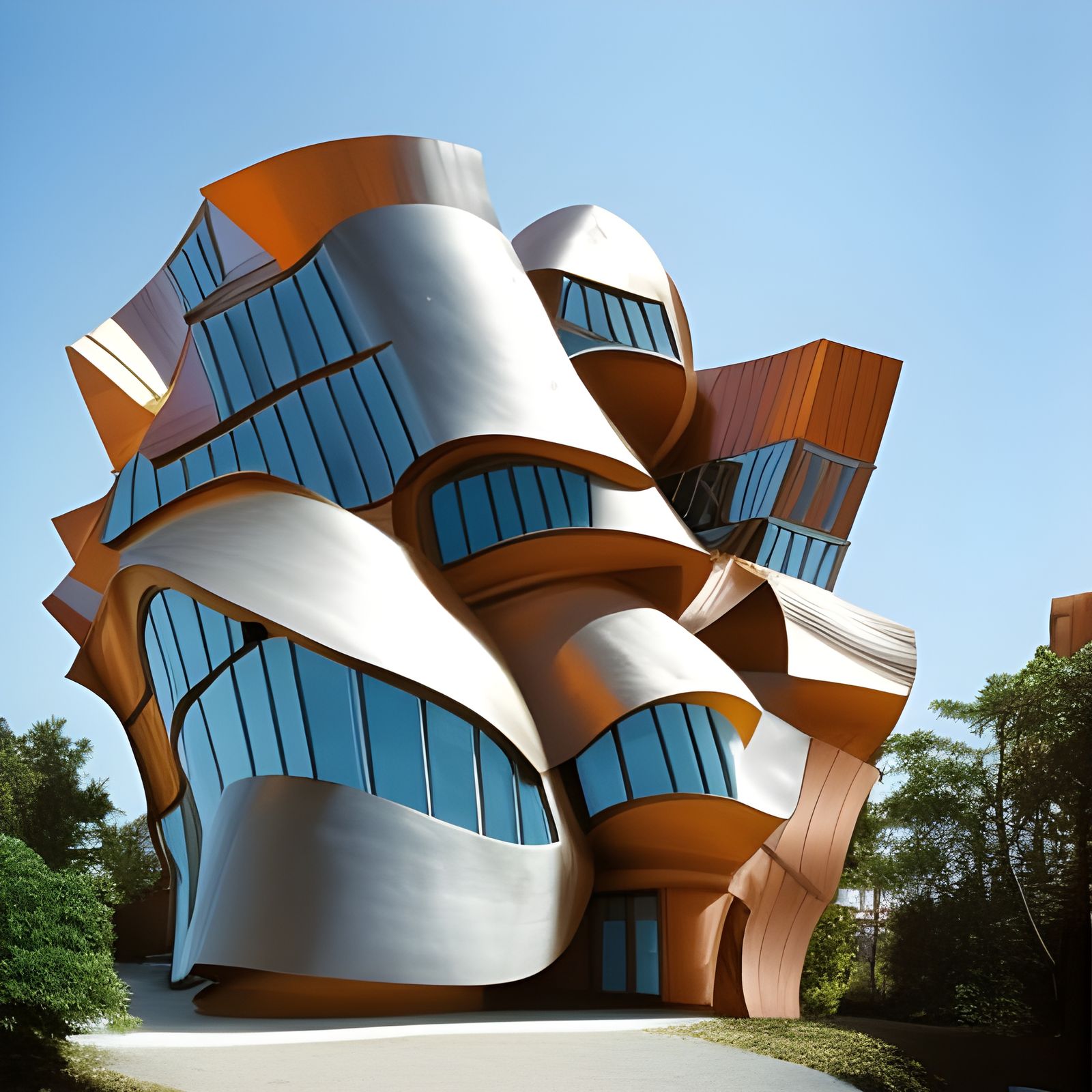 hyperdetailed abstract art architecture designed fantasy 4 story family ...