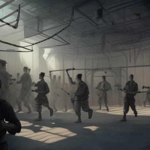 Surrounded by Ghosts - AI Generated Artwork - NightCafe Creator