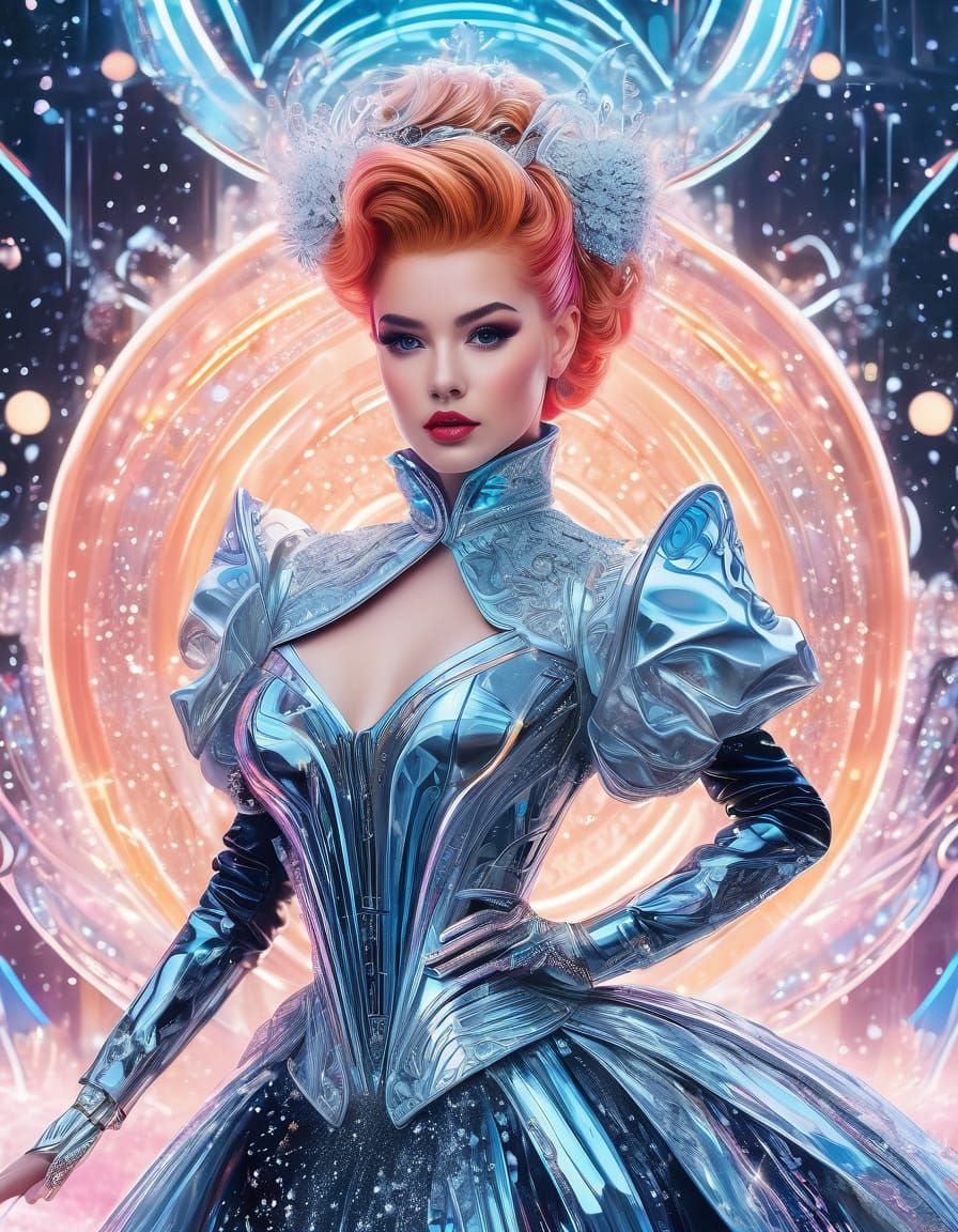 Celestial lady - AI Generated Artwork - NightCafe Creator