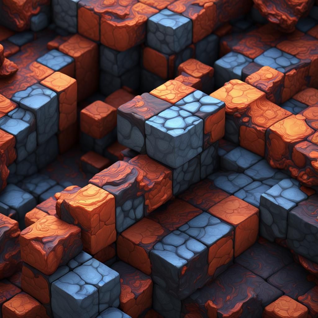 Mined texture - AI Generated Artwork - NightCafe Creator