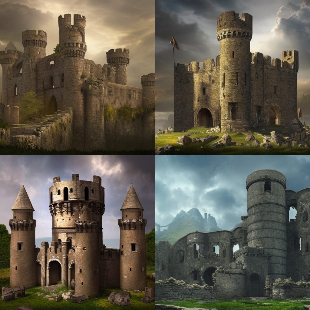 Cool Ruins - AI Generated Artwork - NightCafe Creator