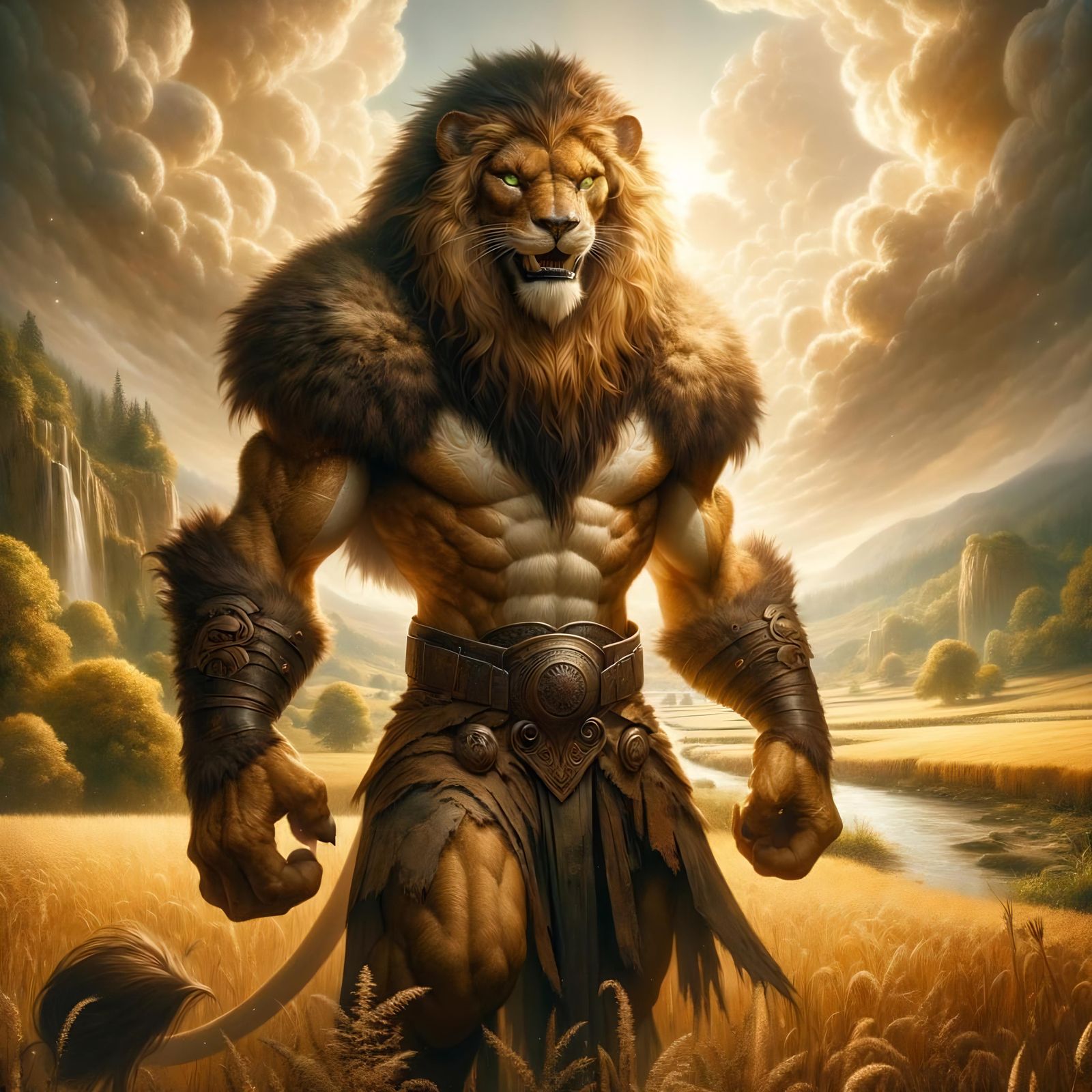 DND Series : Leonal - AI Generated Artwork - NightCafe Creator