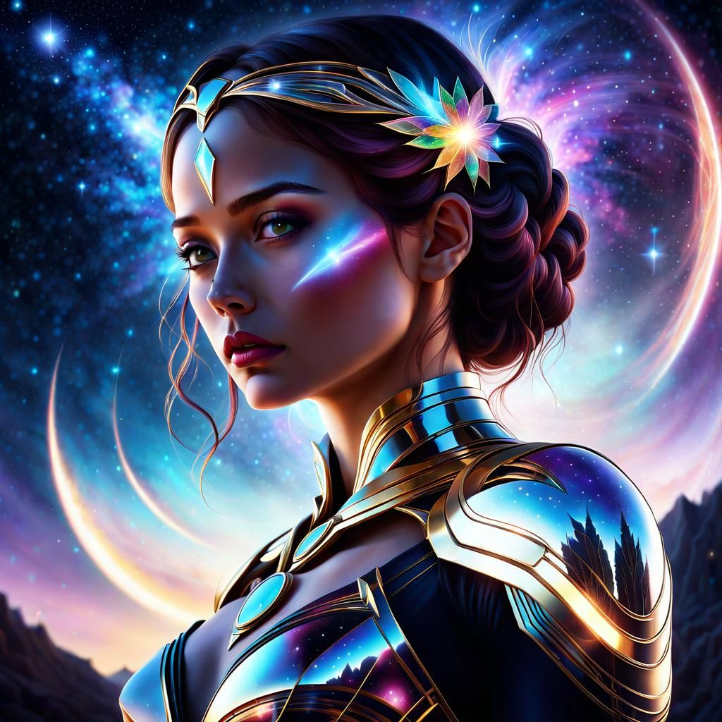 Marked by Starlight - AI Generated Artwork - NightCafe Creator