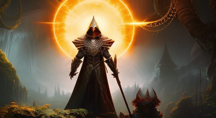 Dark Wizard Casting Spells - AI Generated Artwork - NightCafe Creator