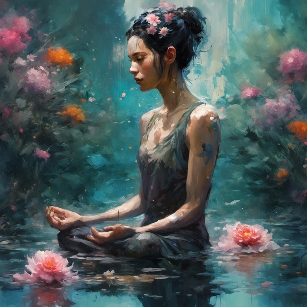 Stillness - AI Generated Artwork - NightCafe Creator