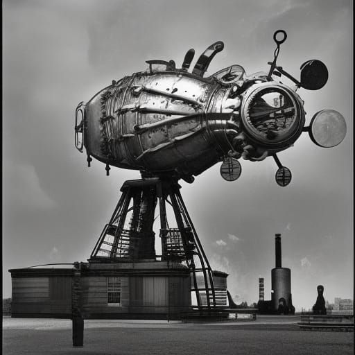 mad scientist alien, chemical laboratory - AI Generated Artwork ...