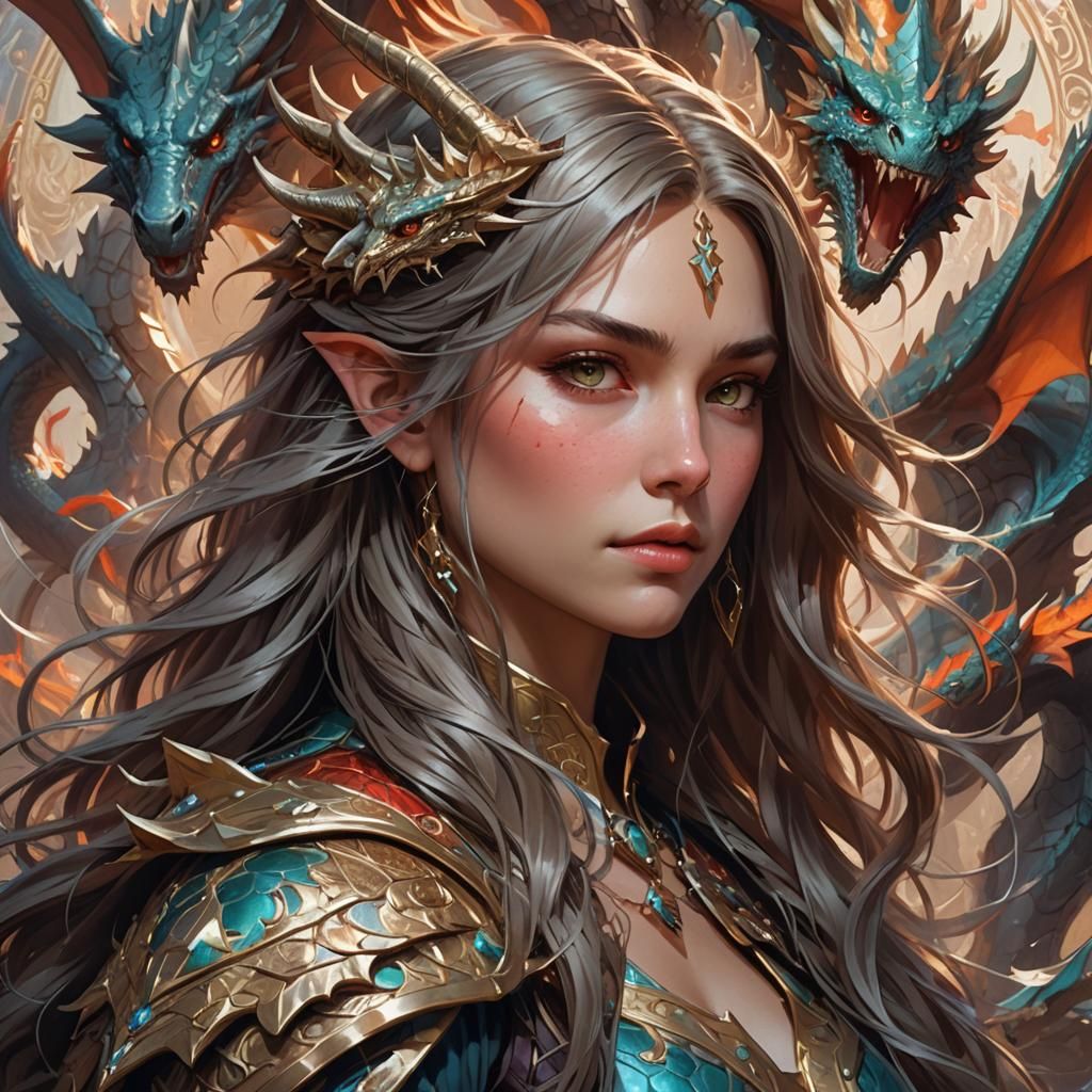 Dragontamer v5 - AI Generated Artwork - NightCafe Creator