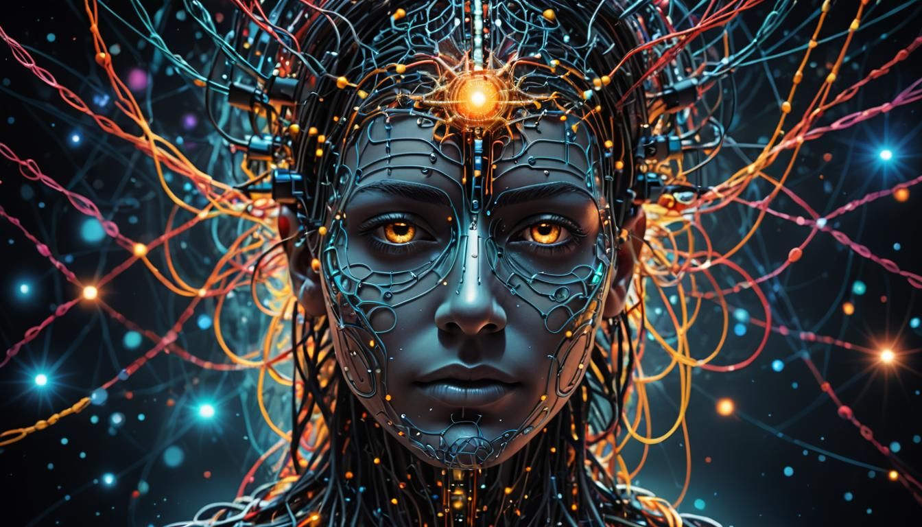 The pathway that connects the human soul and the astral plane to a ...