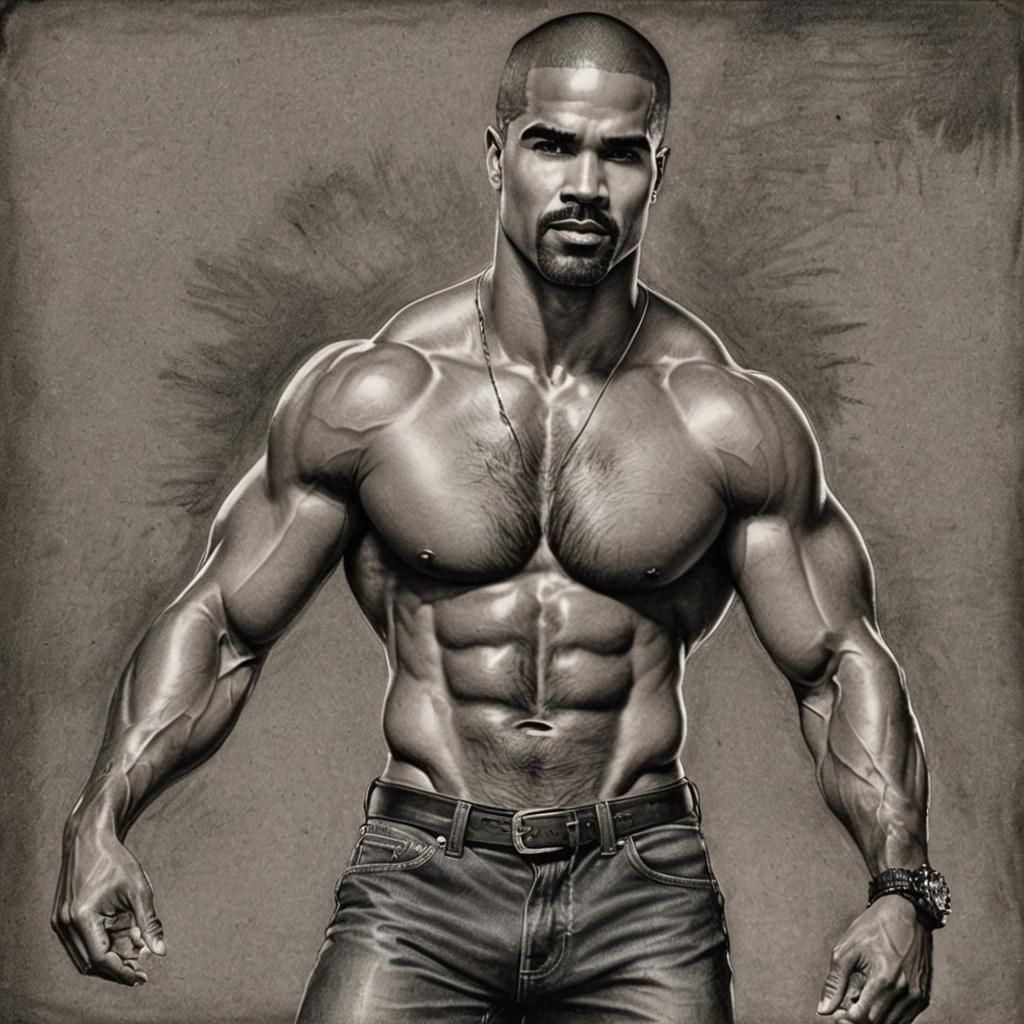 Shemar Moore - AI Generated Artwork - NightCafe Creator