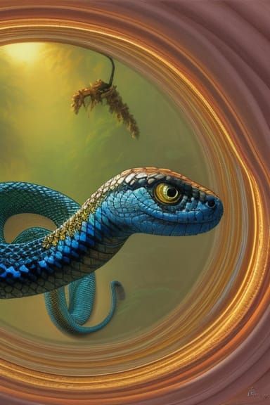 Snake - AI Generated Artwork - NightCafe Creator