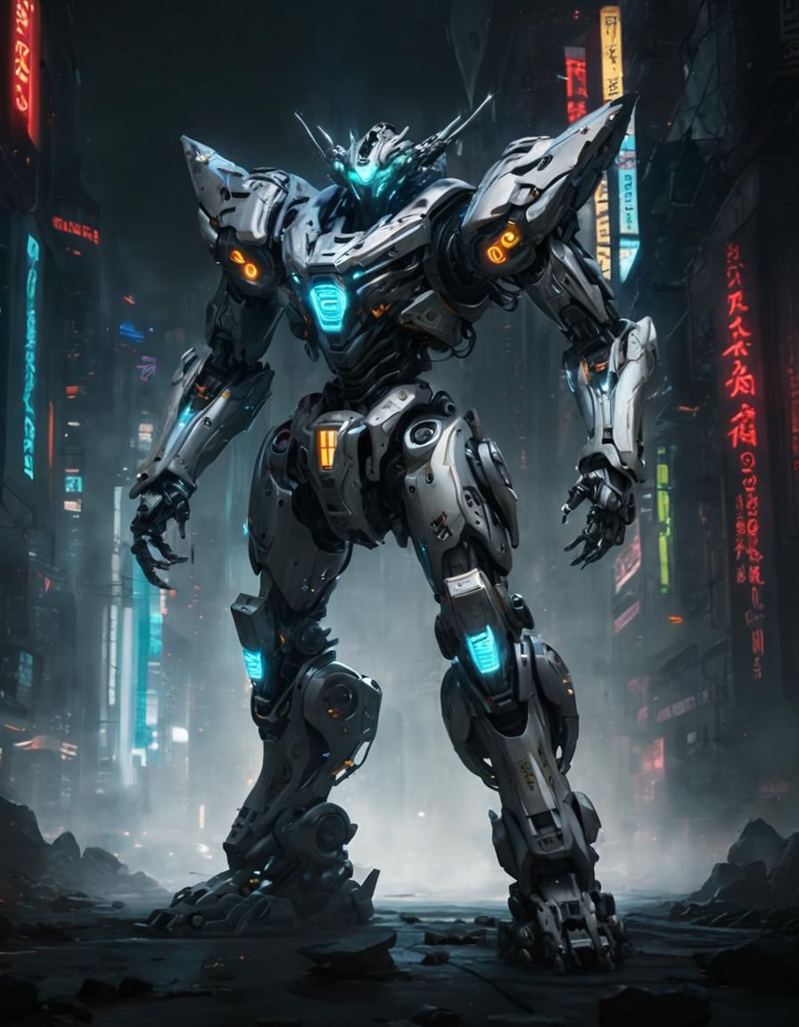 Science Fiction Anime Mecha Fantasy - AI Generated Artwork - NightCafe ...