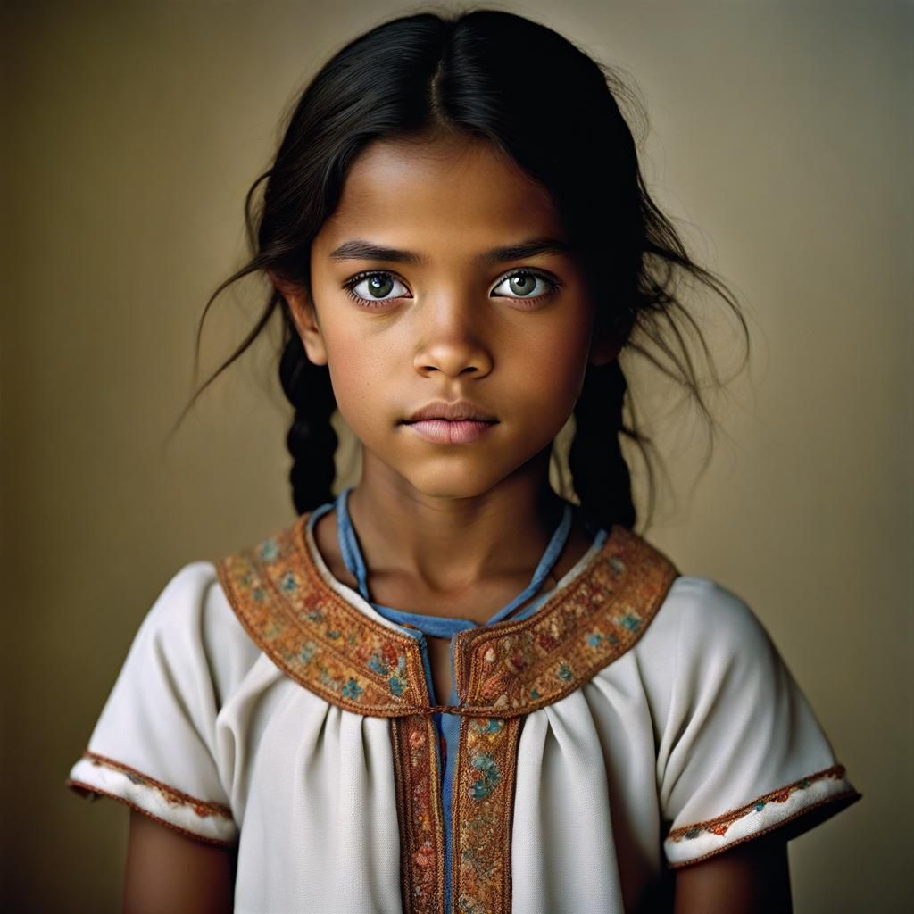a young beautiful girl, full body photo - AI Generated Artwork ...