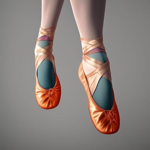 Ballet Shoes - AI Generated Artwork - NightCafe Creator