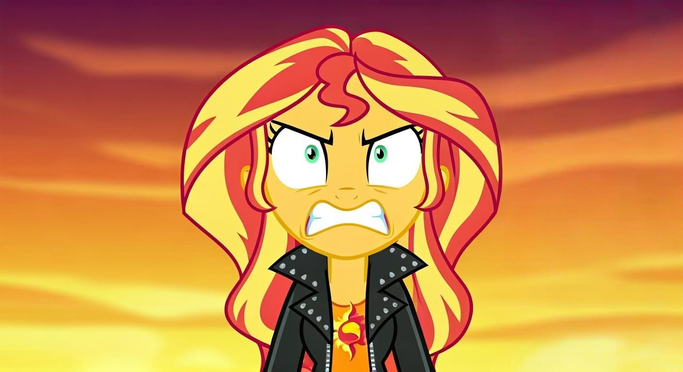 Sunset Shimmer ANGRY - Sunset Shimmer ANGRY